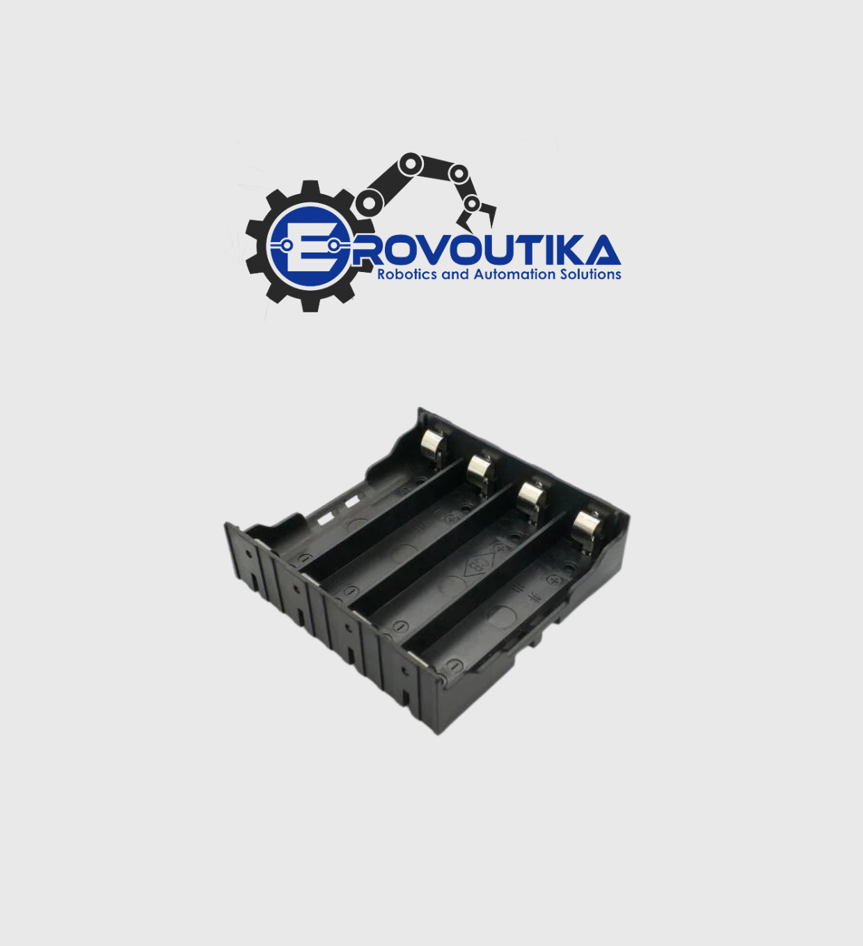 4-Cell 18650 Battery Holder Series-Parallel | Shop |Erovoutika