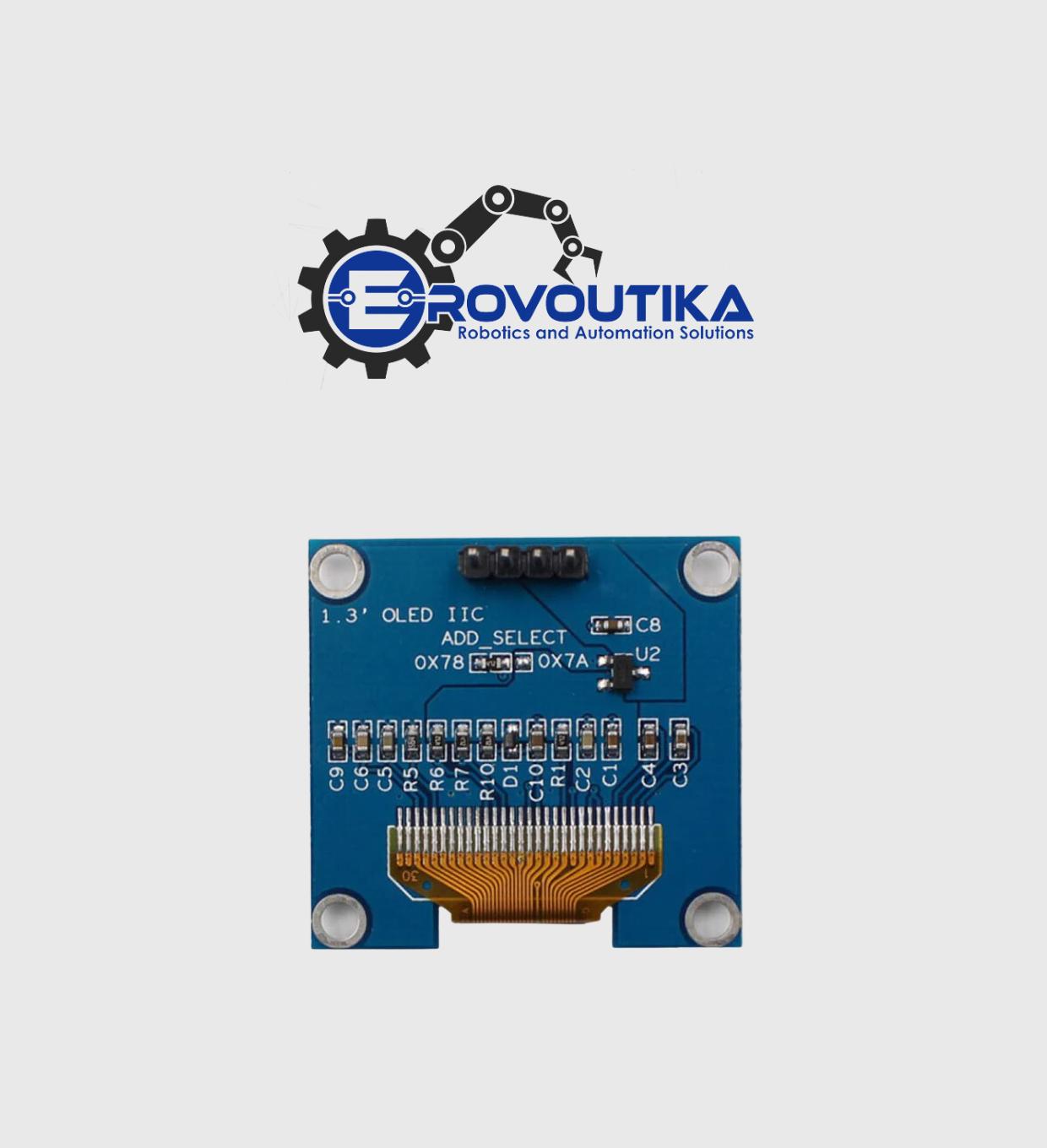 1.3" I2C OLED Display | Shop |Erovoutika