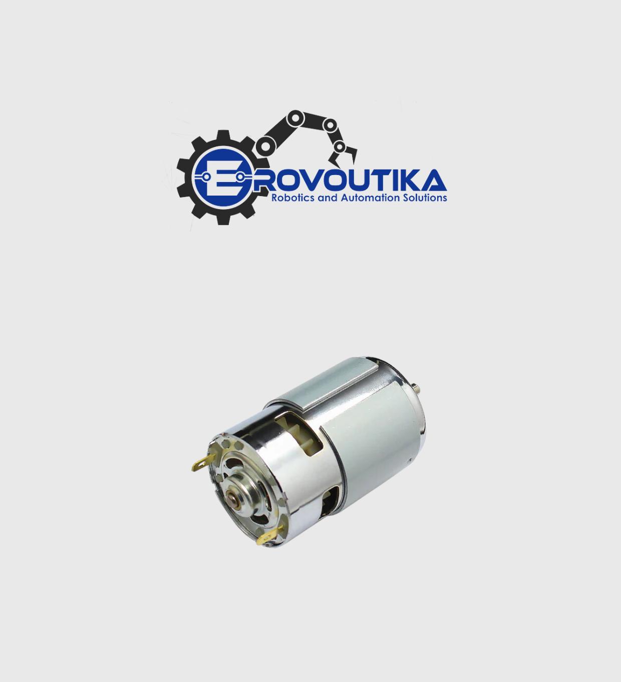 DC Brush Motor RS-775 24V 8300RPM | Shop |Erovoutika