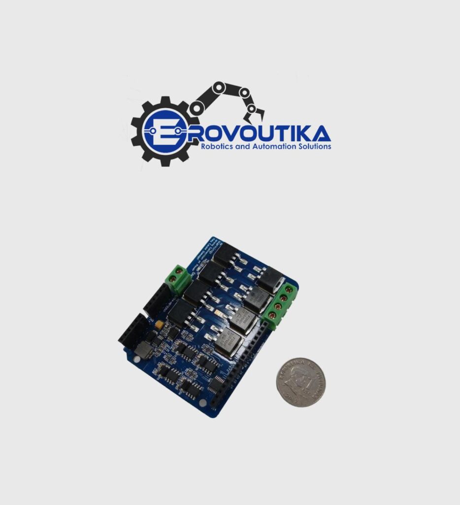 Dual Channel H-Bridge Motor Shield | Shop |Erovoutika