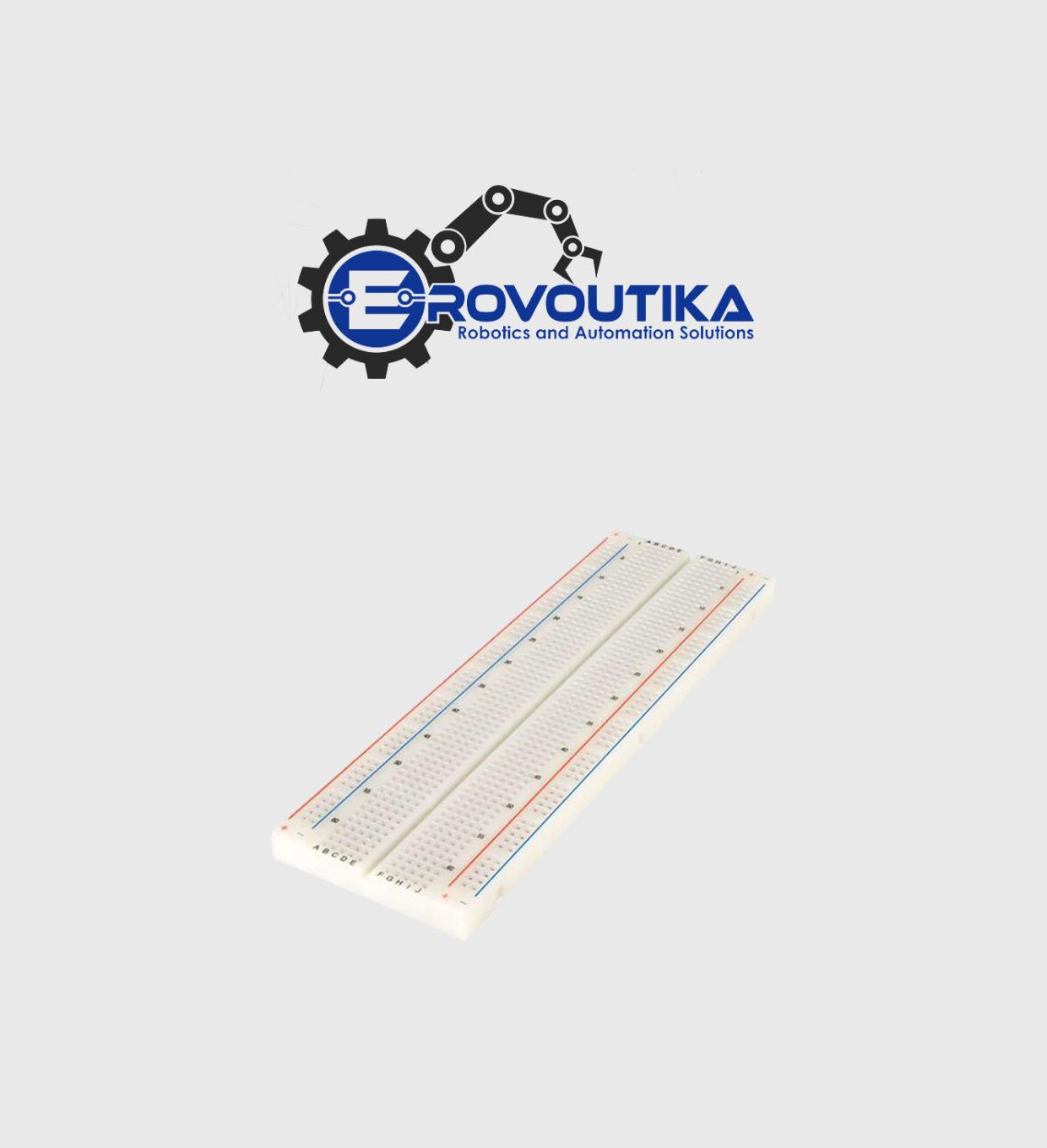 Full Size Breadboard - 800 Tie Points | Shop |Erovoutika