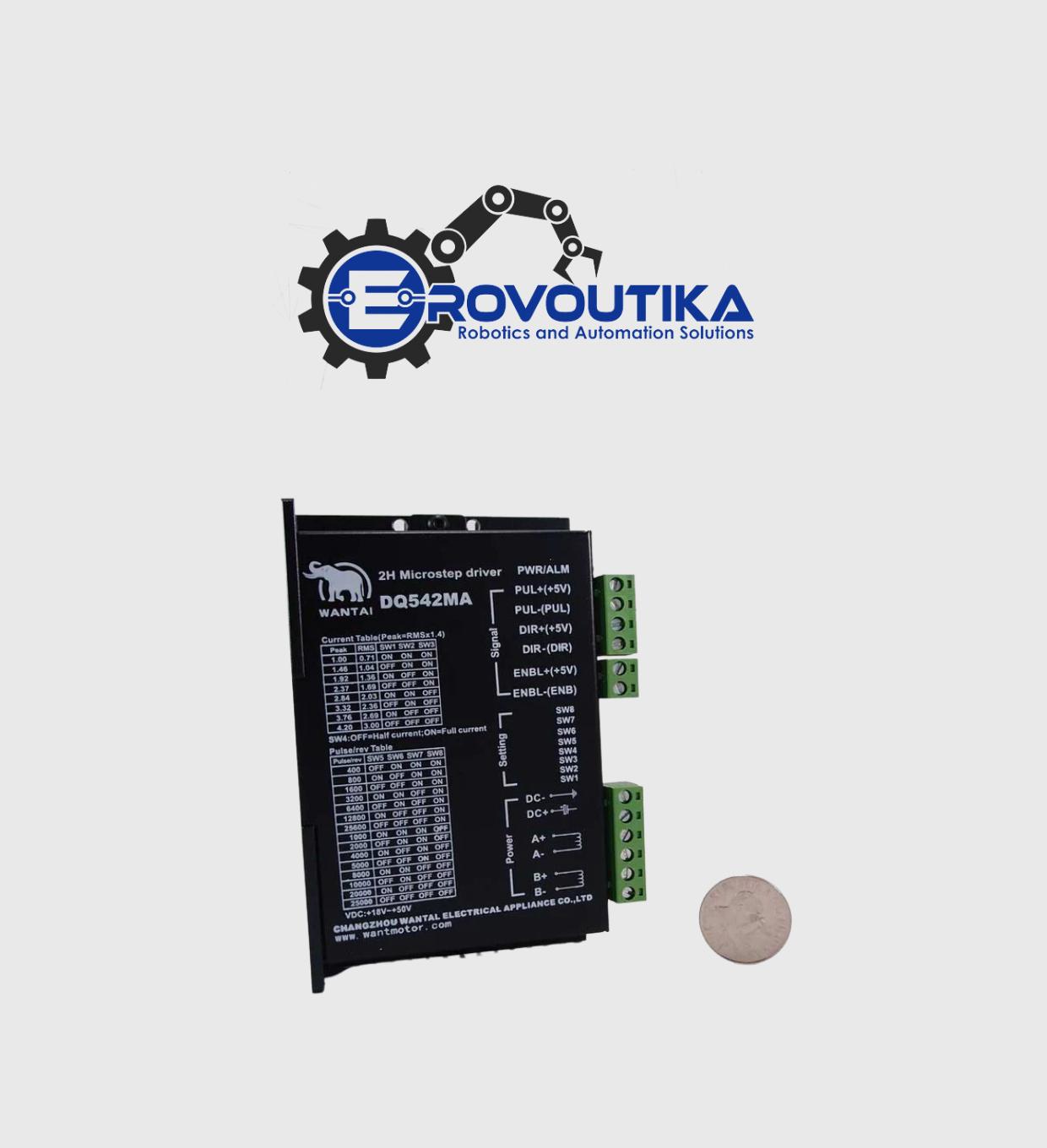 Stepper Motor Driver DQ542MA 4A | Shop |Erovoutika