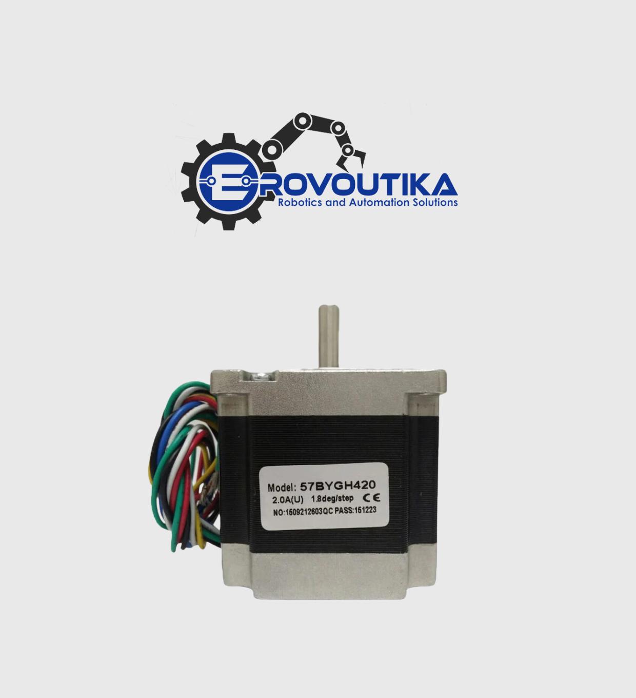 Stepper Motor Nema 23 9kg-cm (125 Oz-in) | Shop |Erovoutika