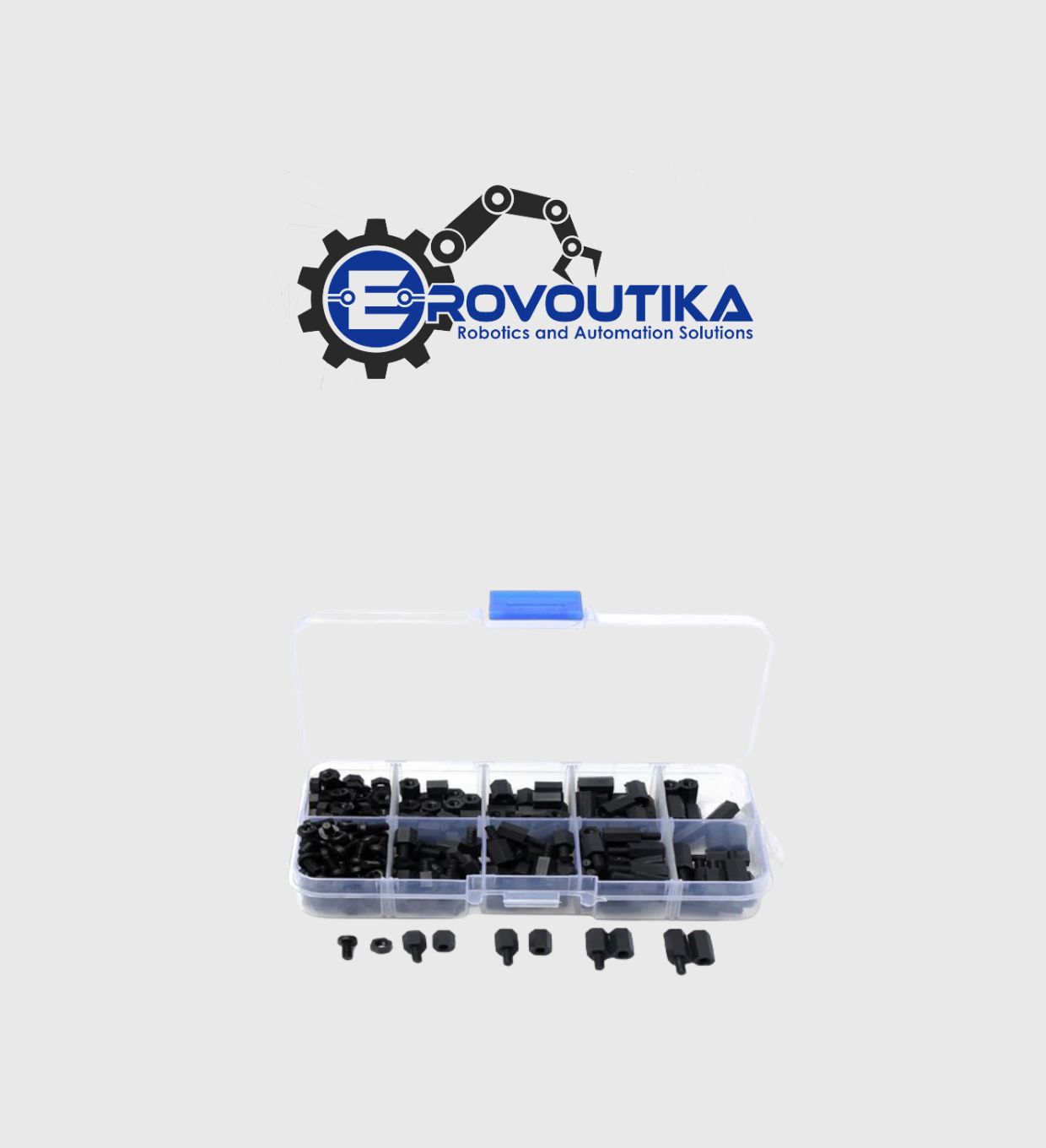 180pcs M3 Nylon Standoff Kit M-F Hex Spacers Screw Nut Assortment Kit ...