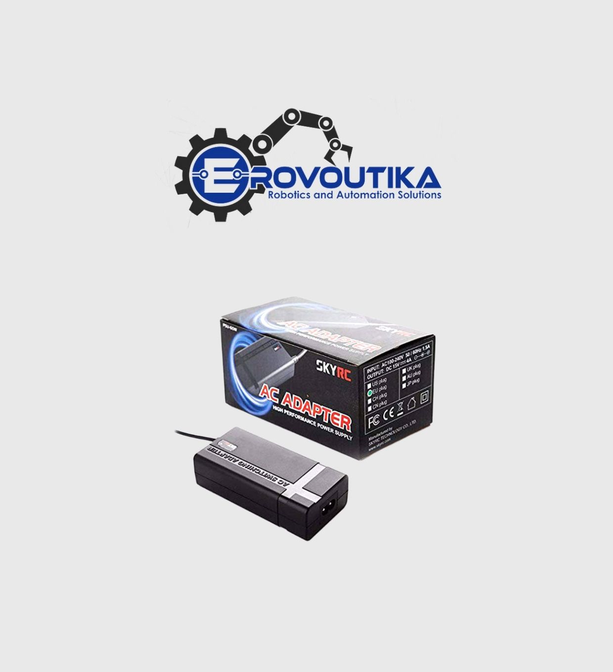 SKYRC 15V 4A AC Adaptor | Shop |Erovoutika