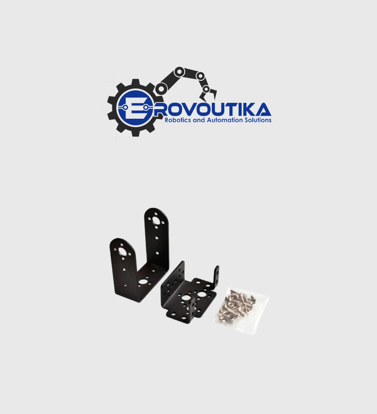 2 DOF Short Pan And Tilt Servo Bracket Mount Kit | Shop |Erovoutika