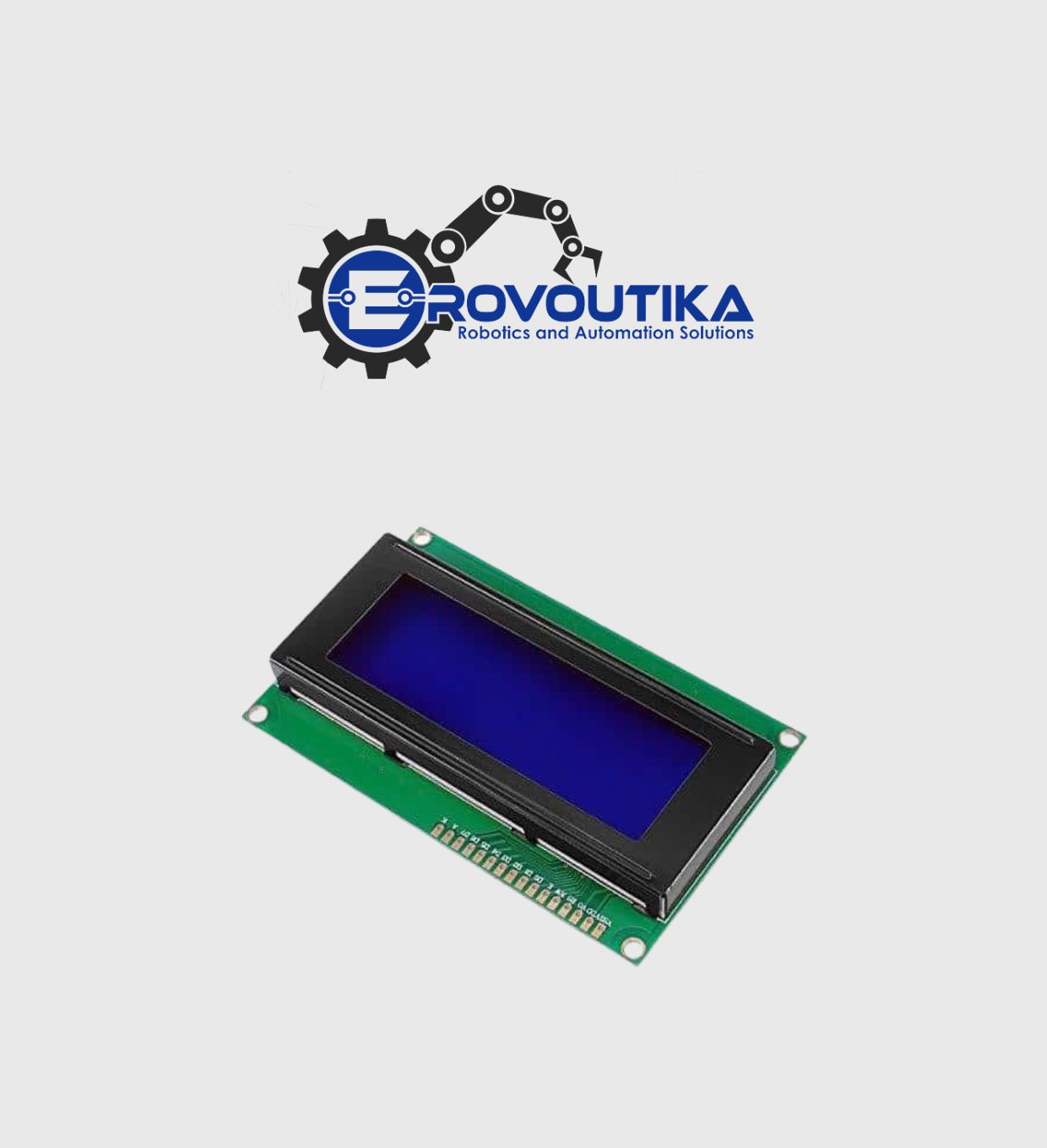 20x4 LCD Display White On Blue | Shop |Erovoutika