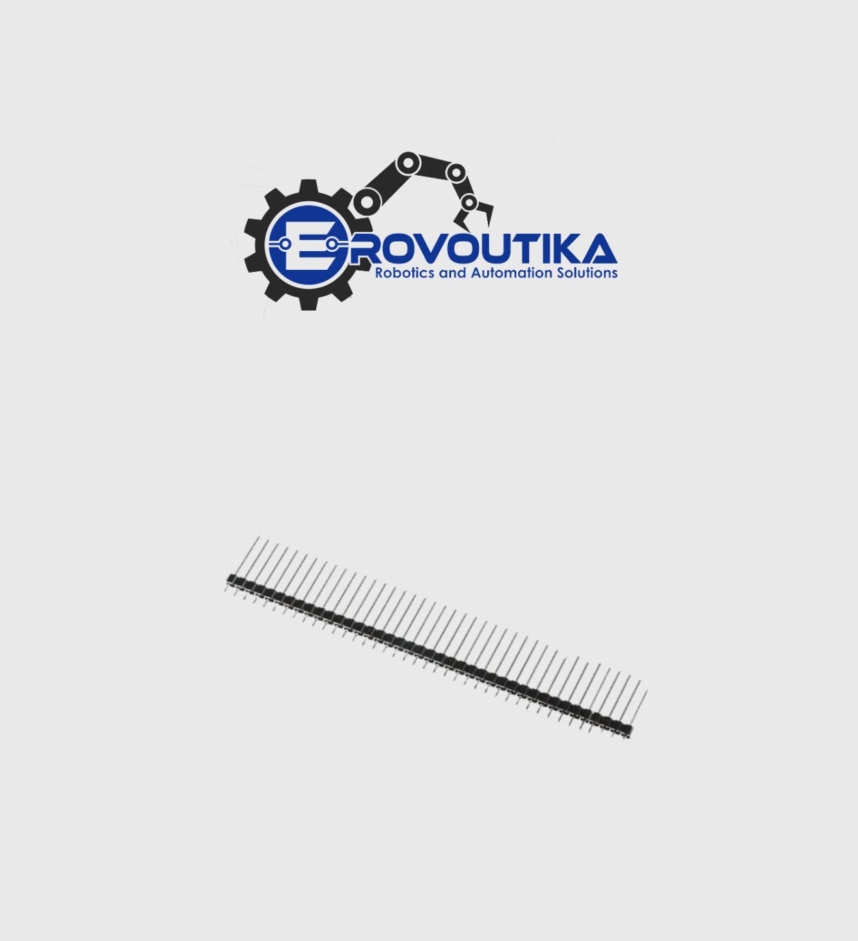 40 Pin Break Away Male Header Long Straight | Shop |Erovoutika