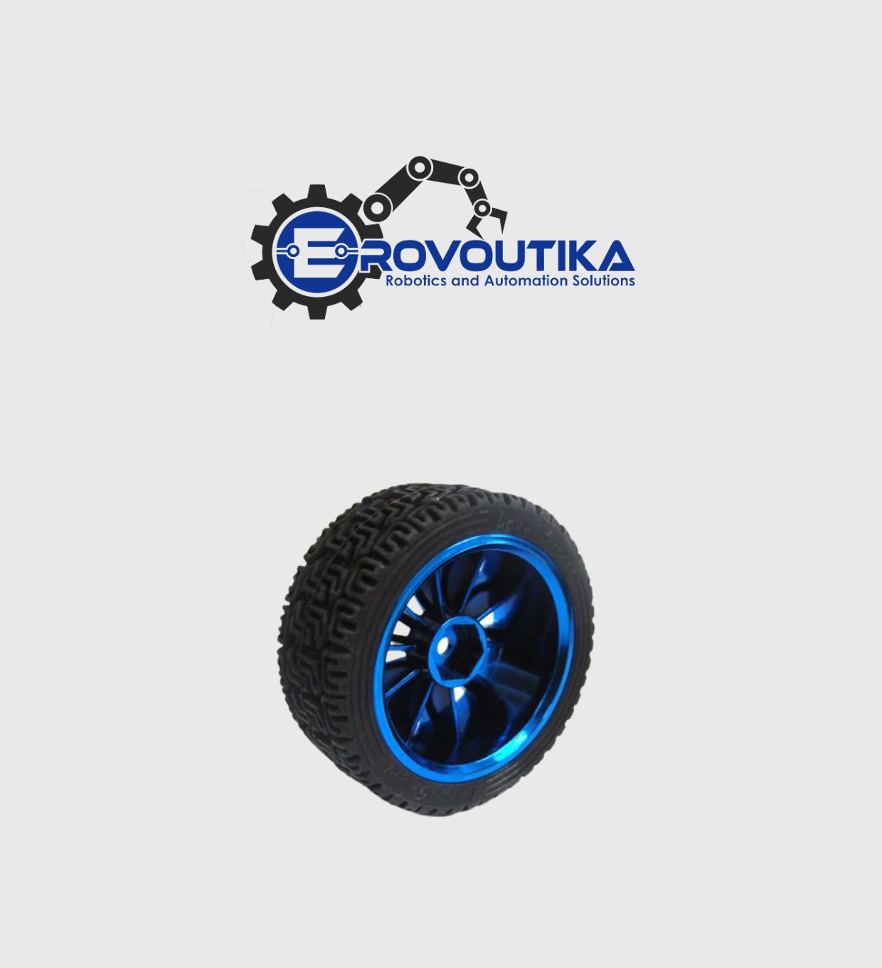 65mm Rubber Wheel Blue | Shop |Erovoutika