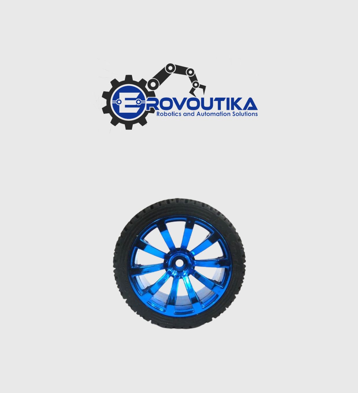 65mm Rubber Wheel Blue | Shop |Erovoutika