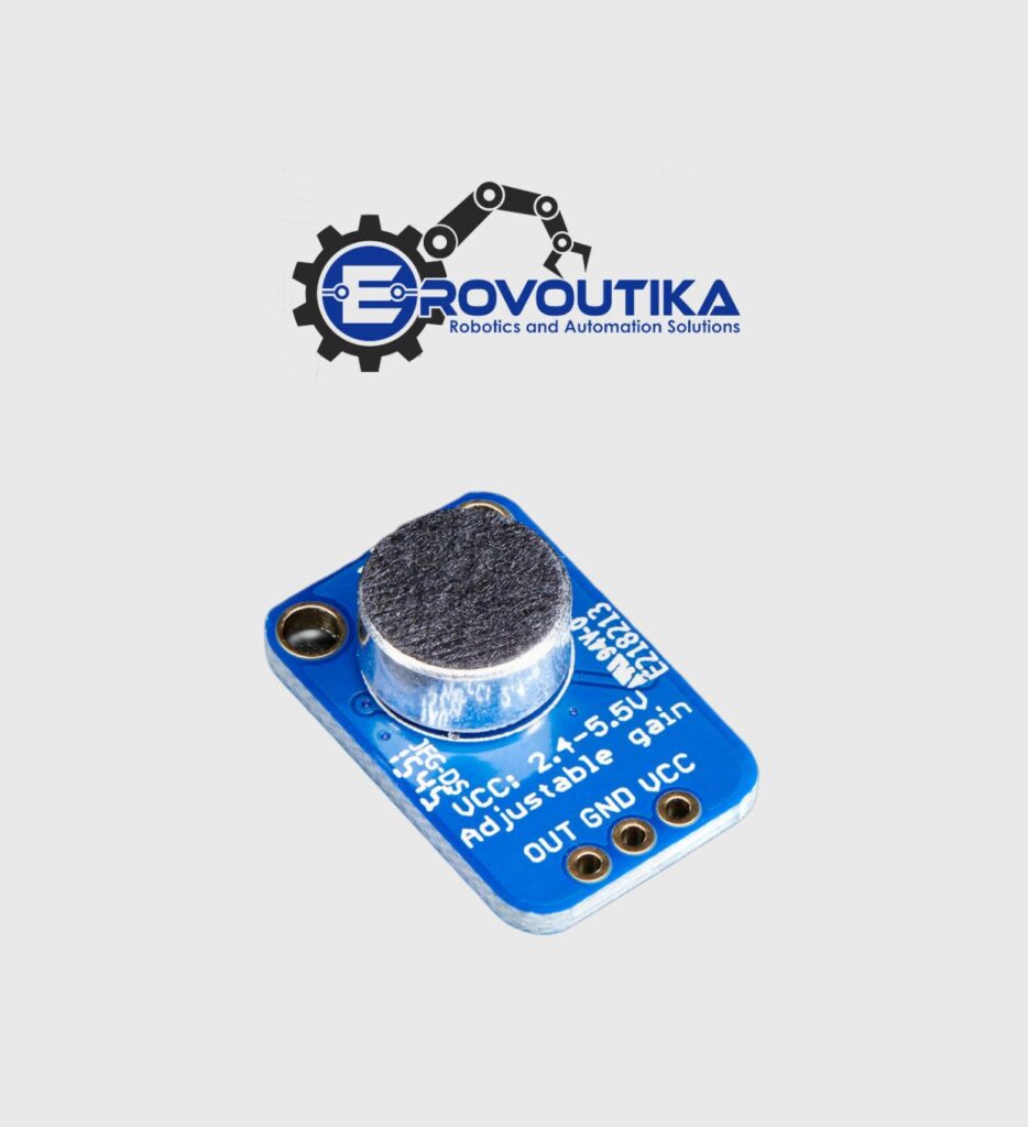 Adafruit Electret Microphone Amplifier - MAX4466 With Adjustable Gain ...