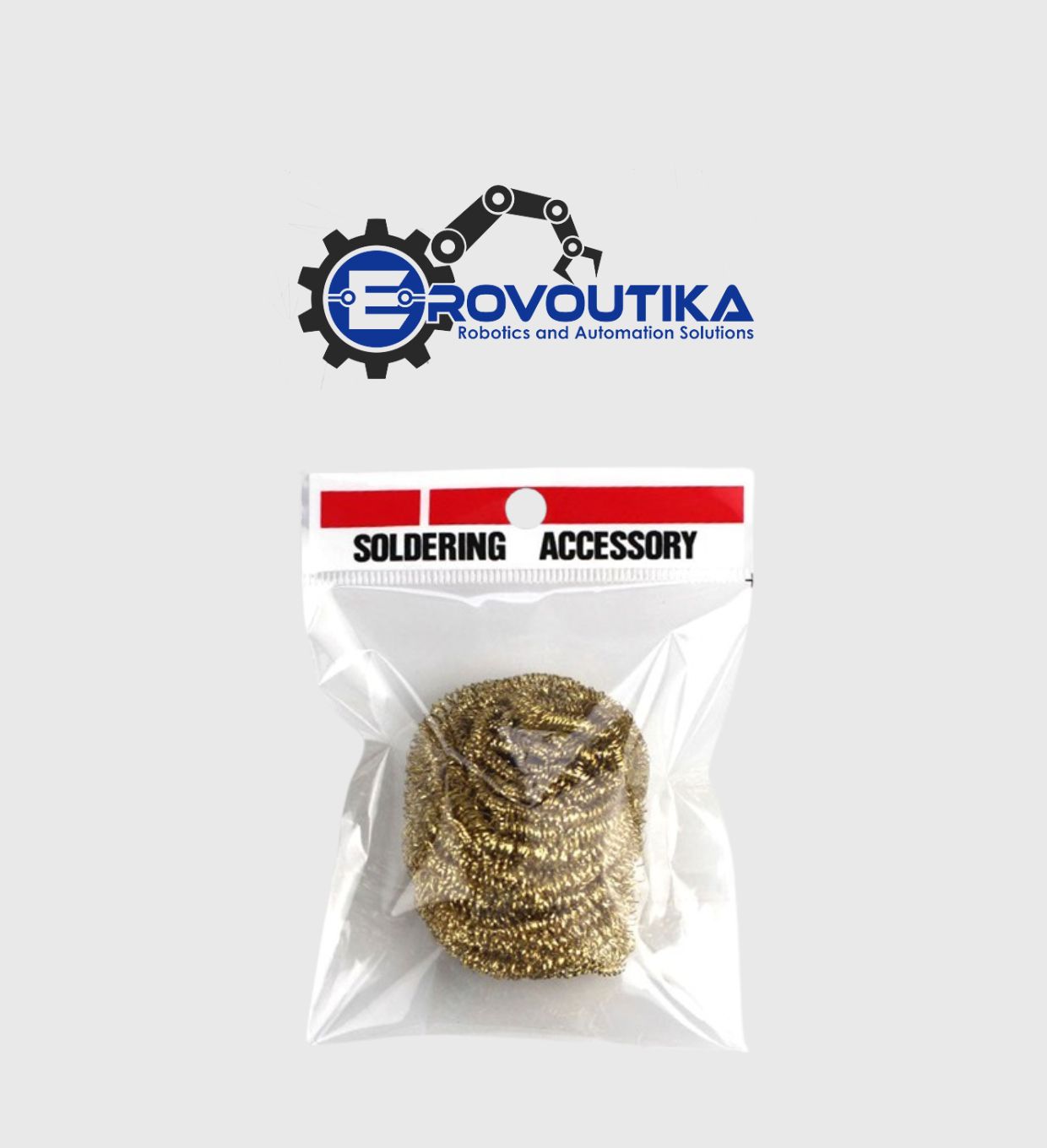 Brass Sponge Soldering Tip Cleaner | Shop |Erovoutika