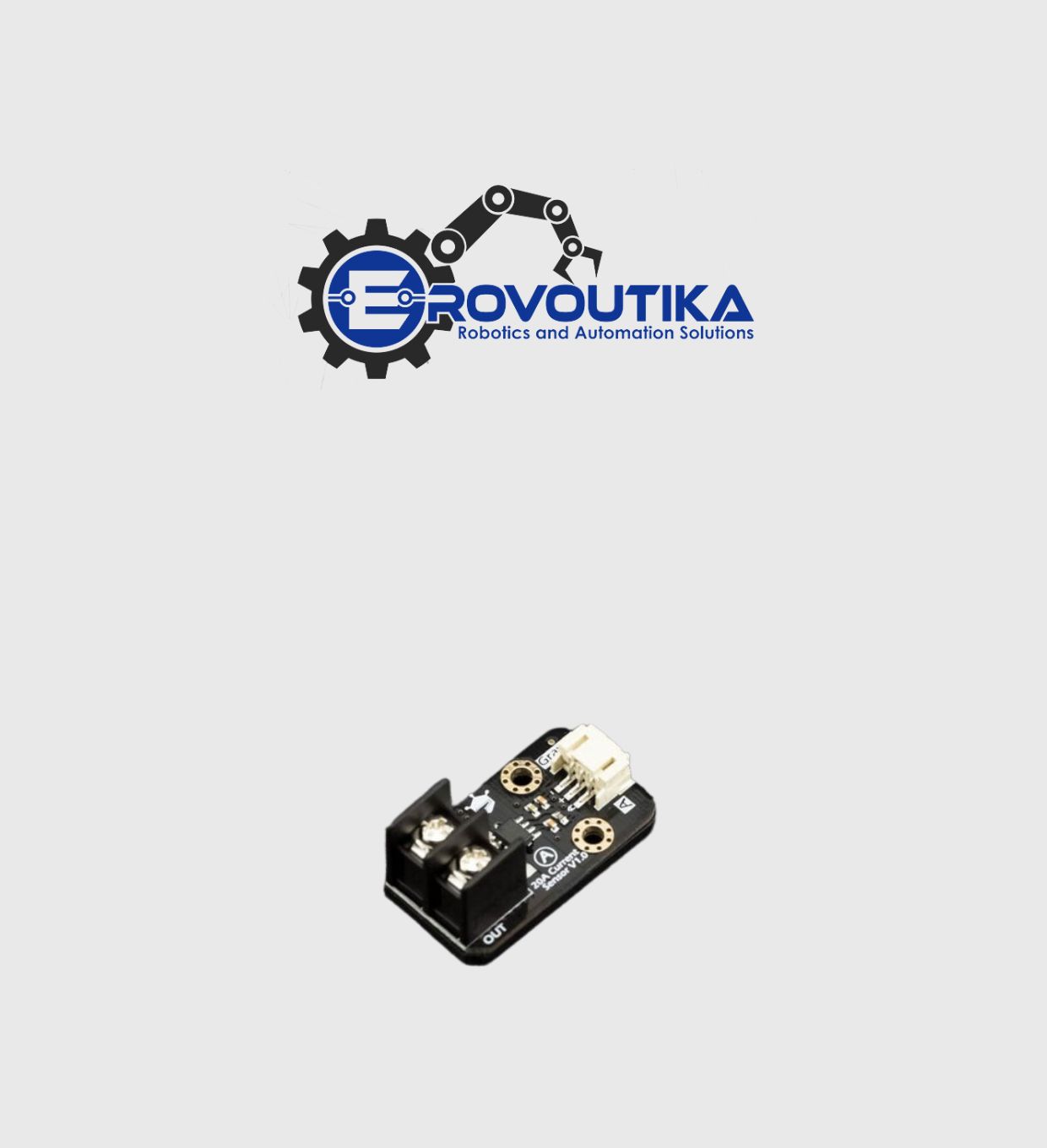 DFRobot Analog Current Sensor 20A Gravity Series | Shop |Erovoutika