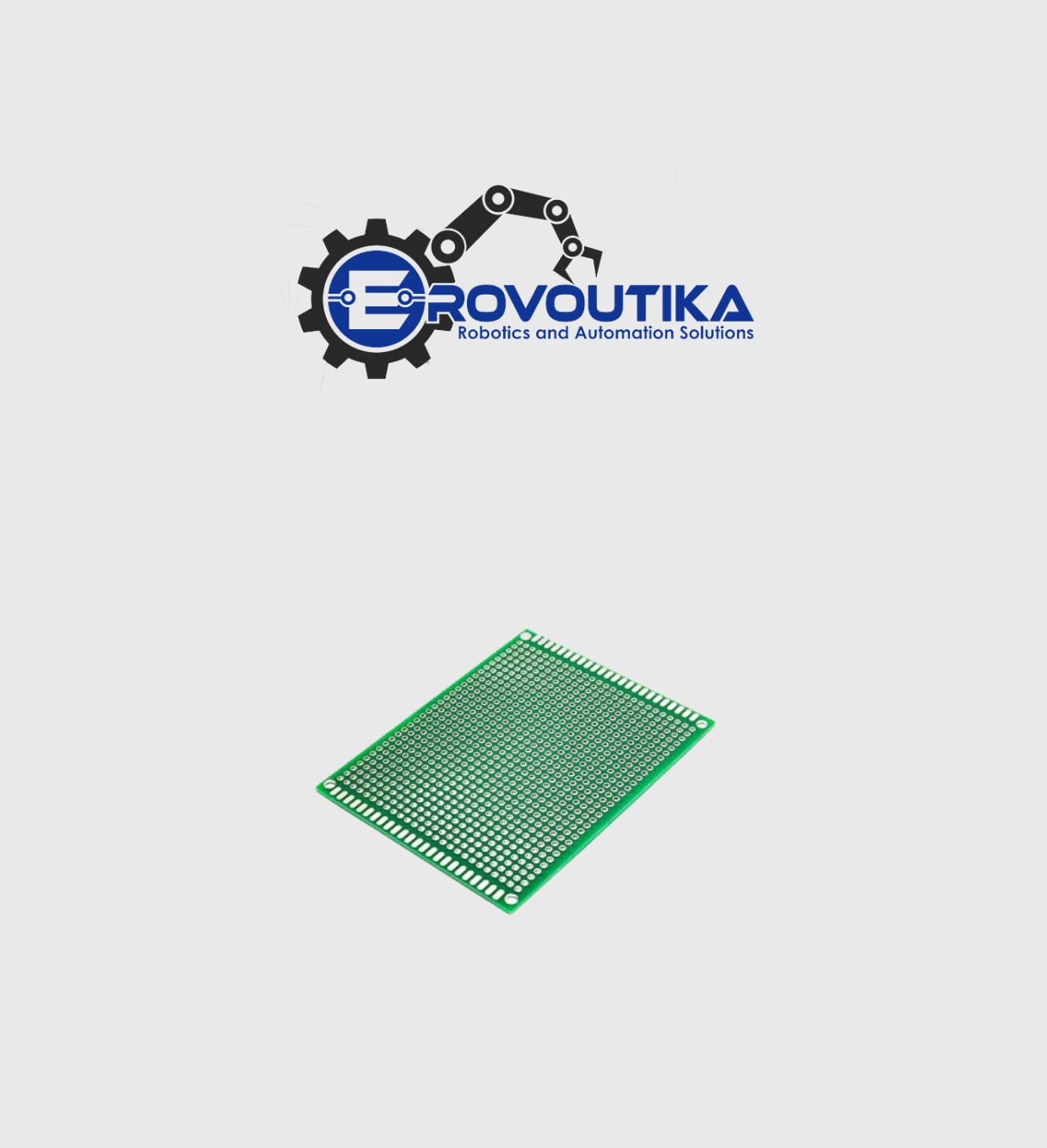 FR4 Protoboard Double Sided Universal PCB 7x9cm | Shop |Erovoutika