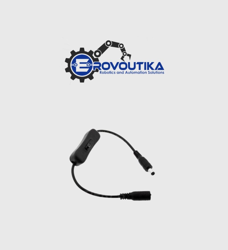 Inline 304 Switch On Off Female Male Power Cable 5.5x2.1mm DC Connector ...