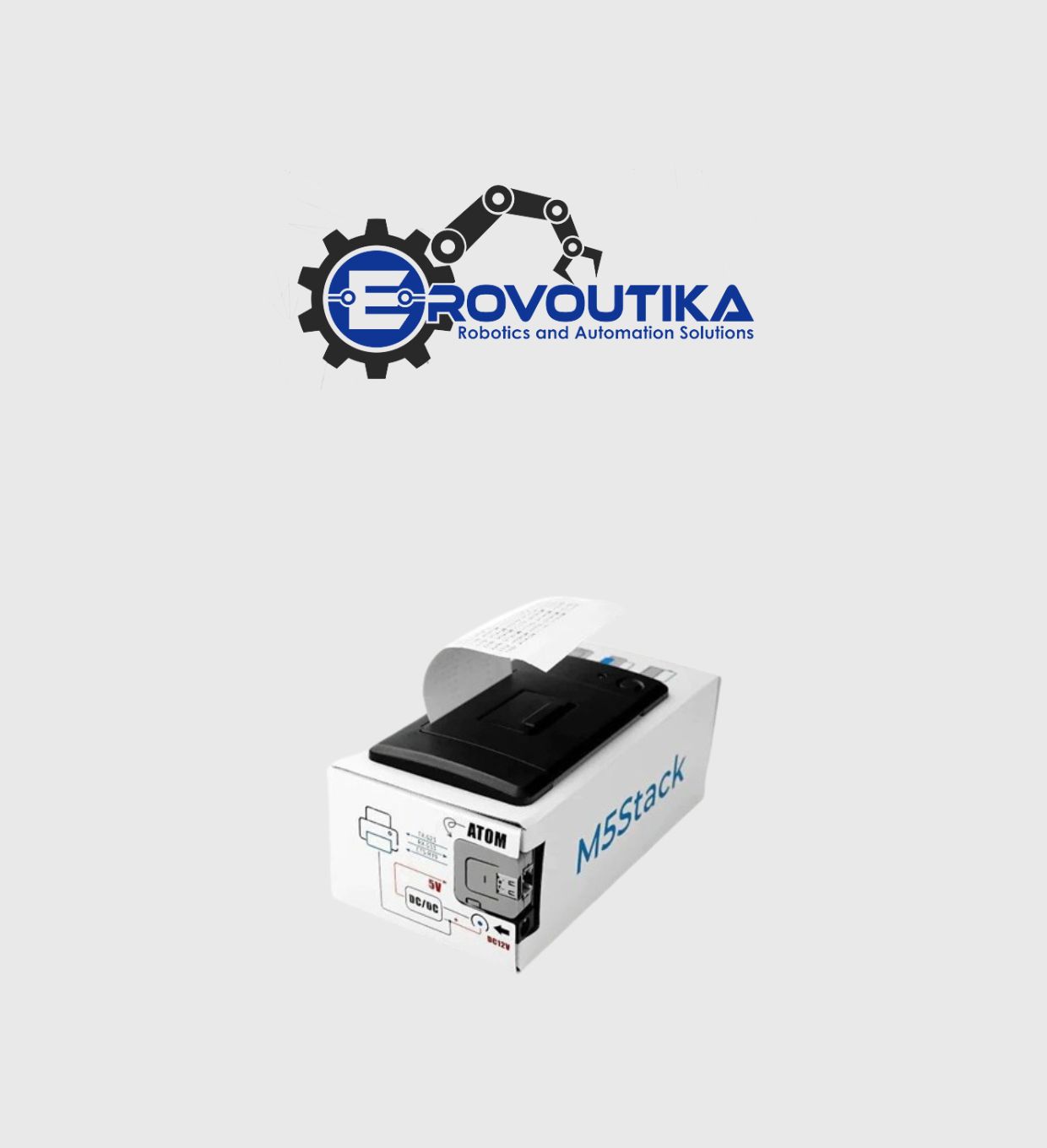 M5Stack Atom Thermal Printer Kit | Shop |Erovoutika