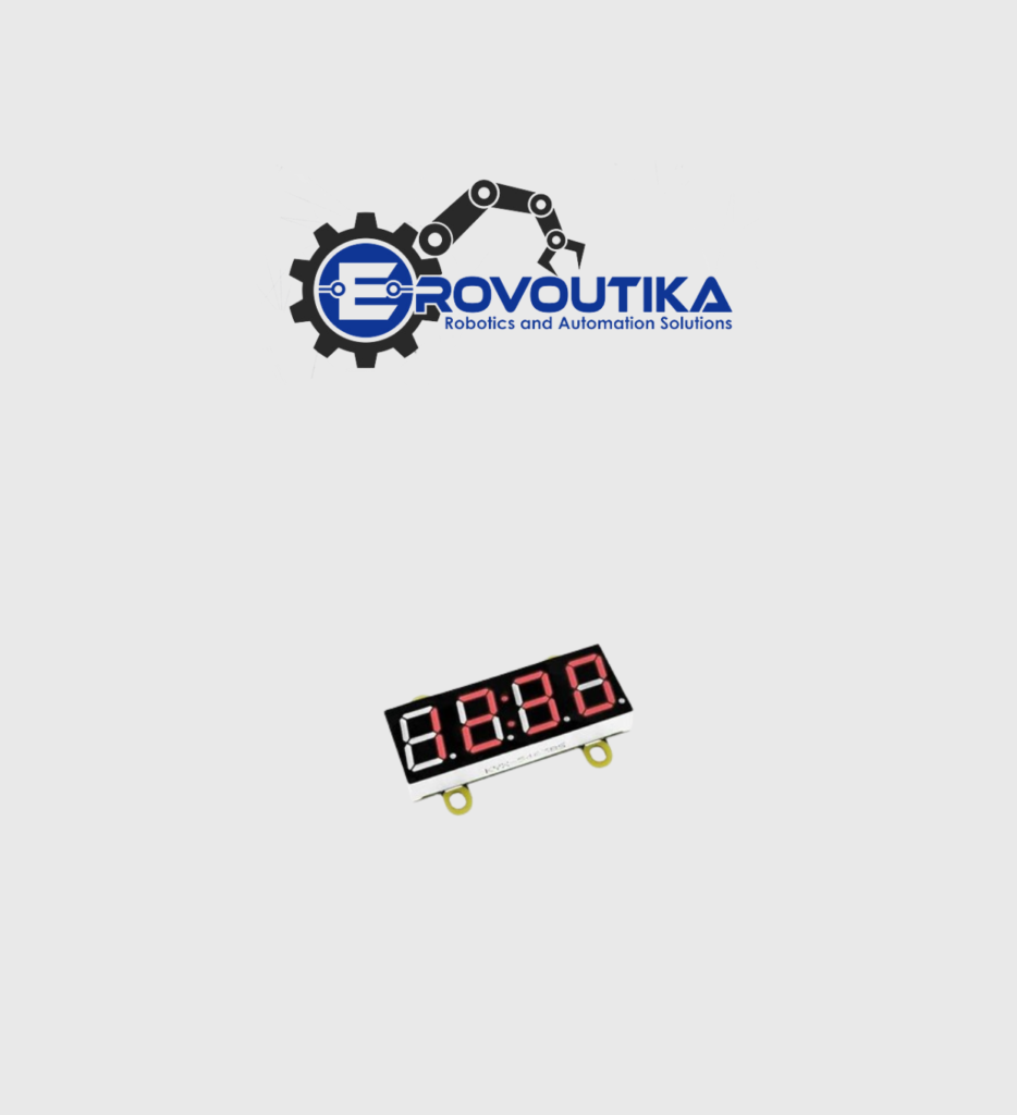 M5Stack Red 7- Segment Digit Clock Unit | Shop |Erovoutika