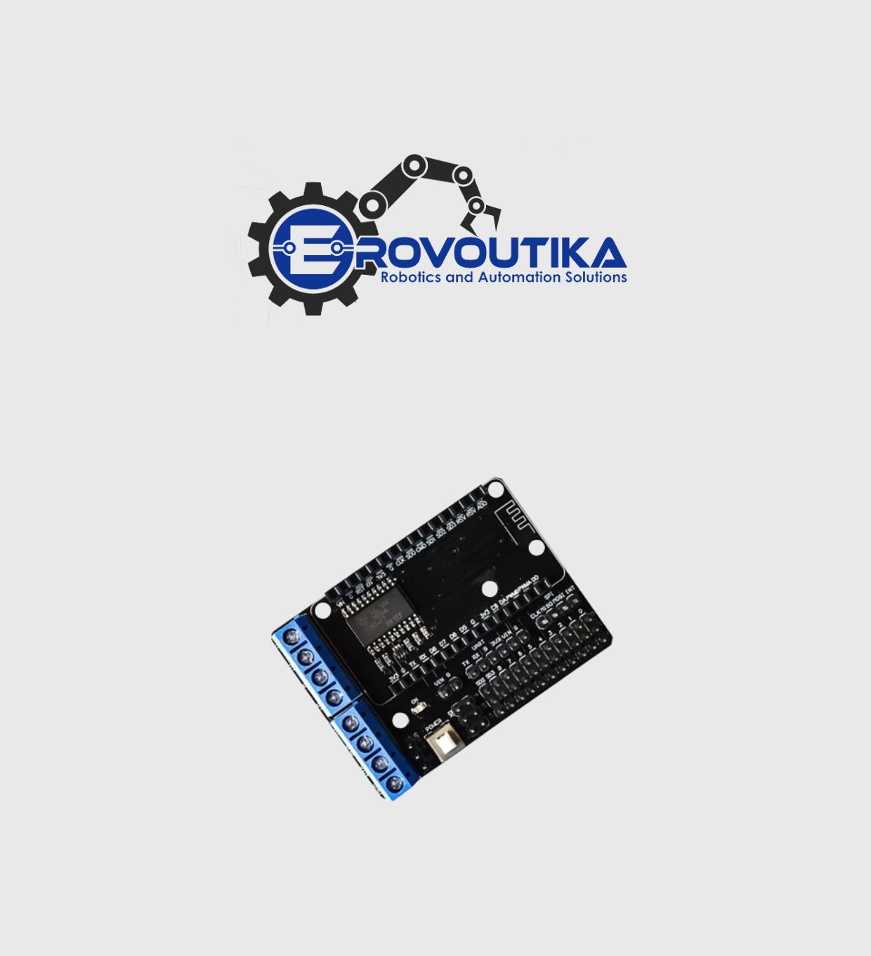 NodeMCU ESP-12E Motor Shield L293D | Shop |Erovoutika