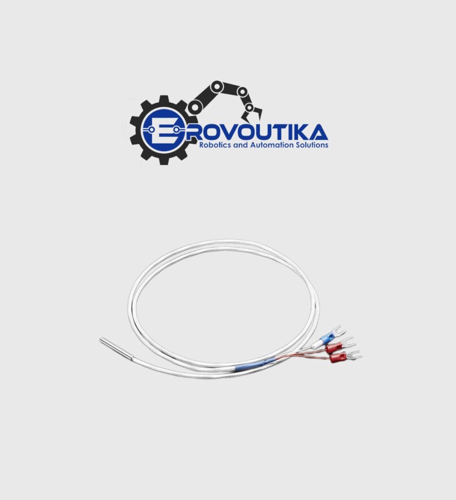 Platinum RTD Temperature Sensor PT100 - 3 Wire 1 Meter | Shop |Erovoutika