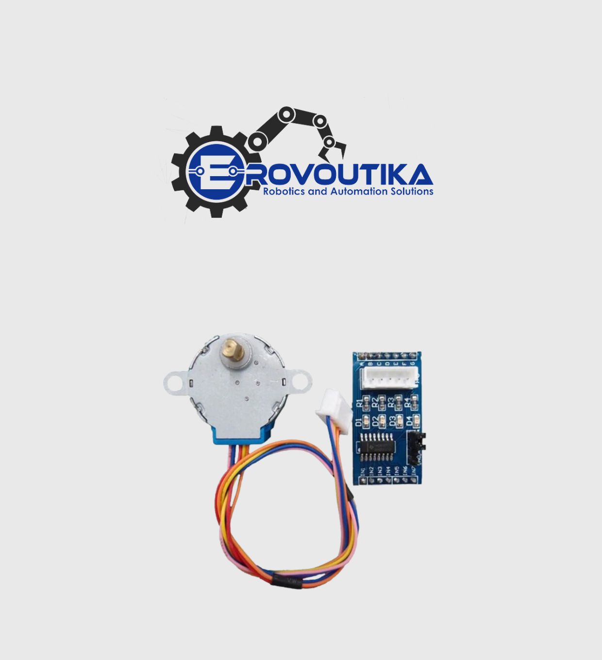 Stepper Motor 28BYJ-48 With ULN2003 Driver | Shop |Erovoutika