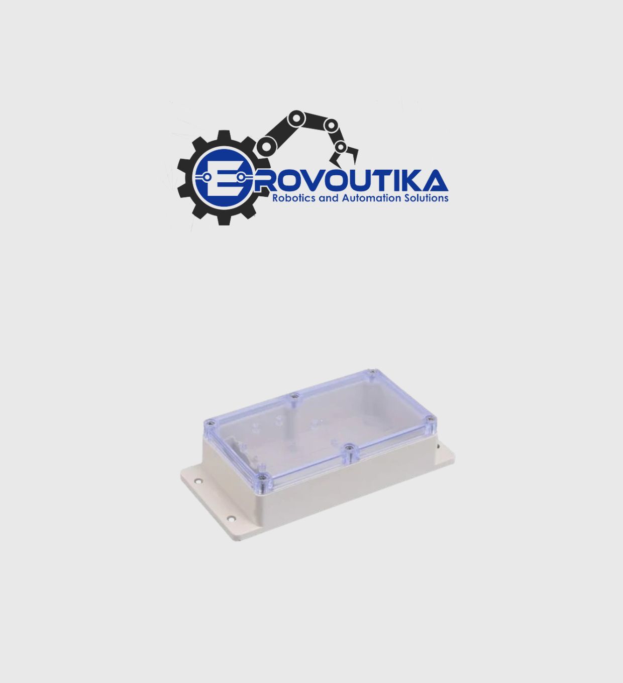 Weatherproof Enclosure 158x90x46mm IP65 NEMA 4 ABS - Transparent Lid ...