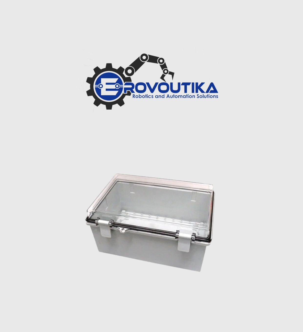 Weatherproof Enclosure 285x190x140mm IP65 NEMA 4 ABS - Transparent Lid ...