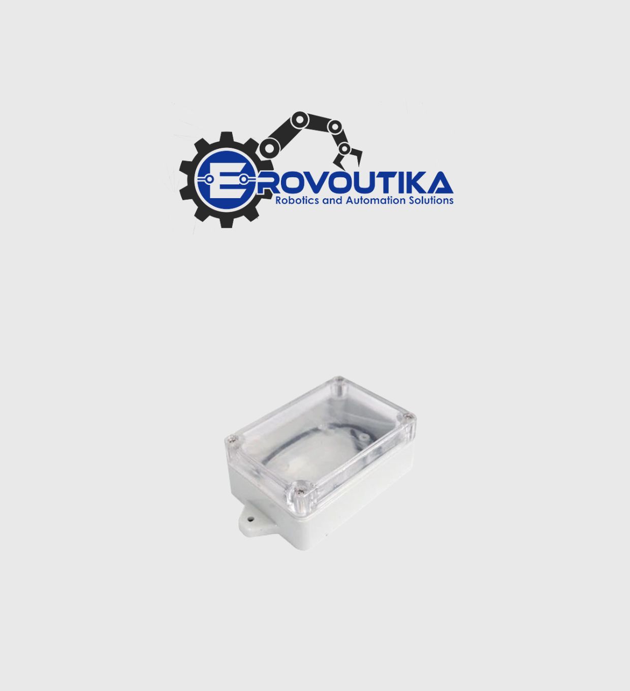 Weatherproof Enclosure 83x58x33mm IP65 NEMA 4 ABS - Transparent Lid | Shop |Erovoutika