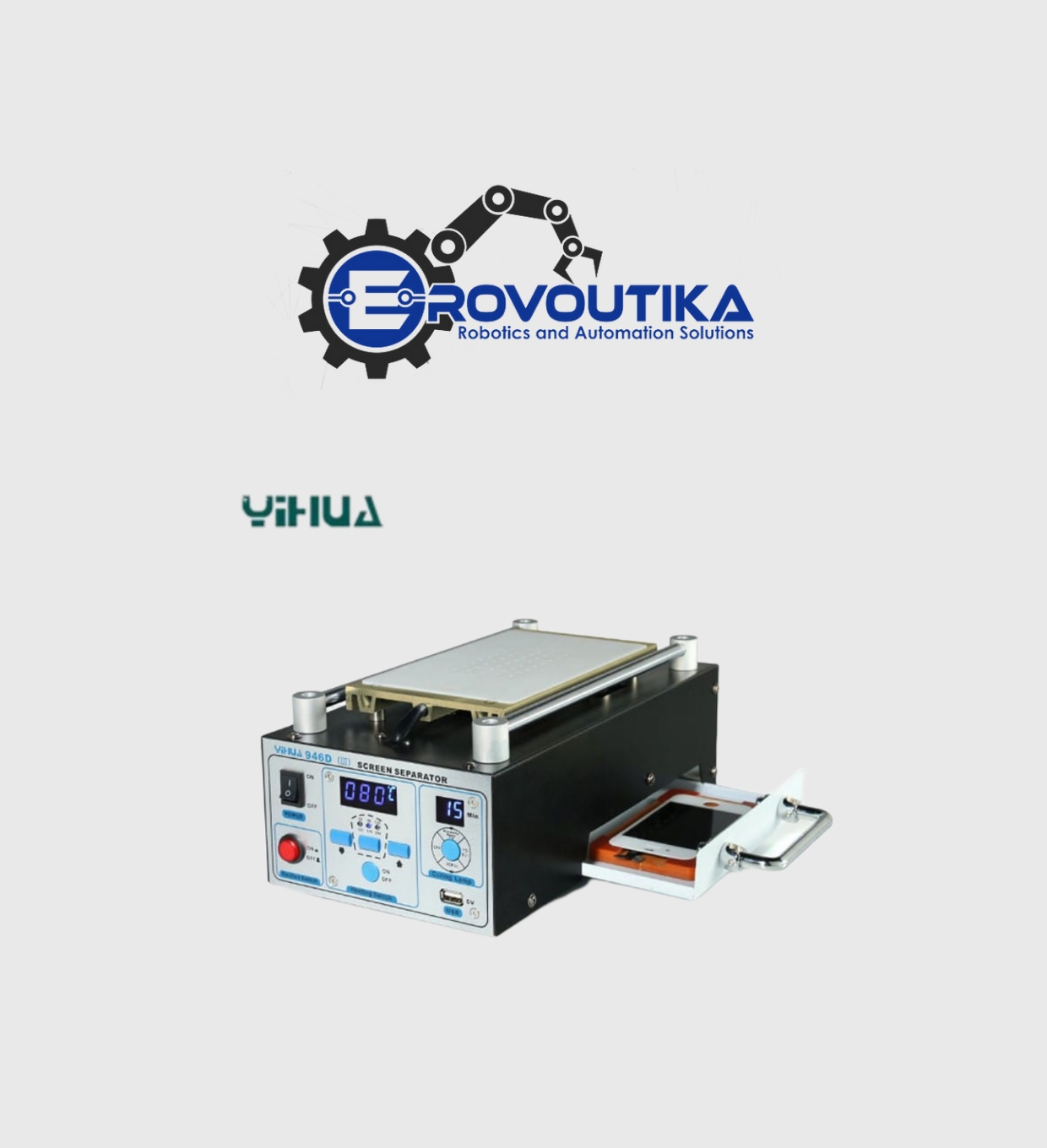 YIHUA 946D-III LCD TOUCH SCREEN GLASS SEPARATOR MACHINE L SEPARATOR TO ...