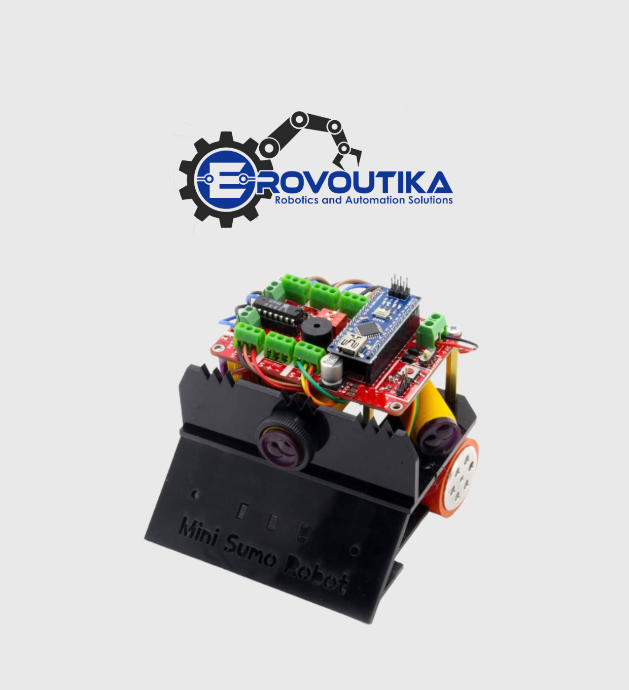 FROG Mini Sumo Robot Kit | Shop |Erovoutika