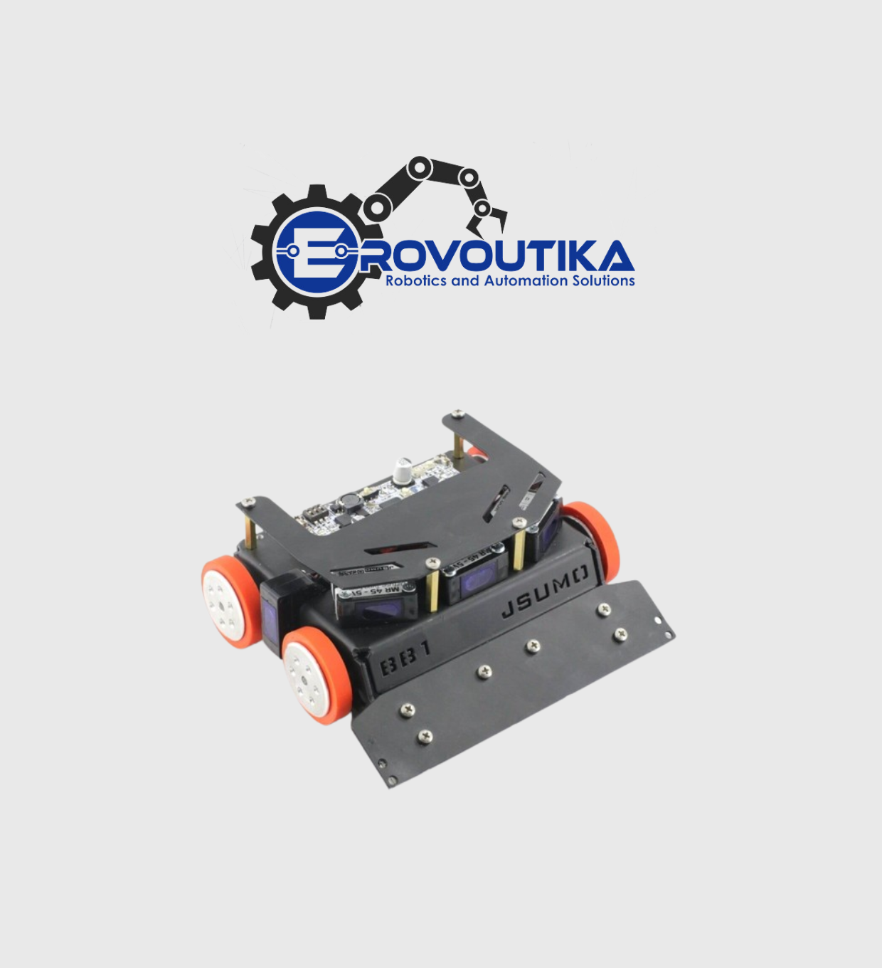 BB1 Midi Sumo Robot Kit (15x15cm - Assembled) | Shop |Erovoutika