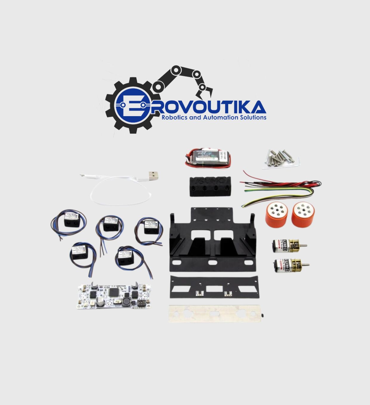 Black Magic Mini Sumo Robot Kit (Full Kit - Not Assembled) | Shop ...