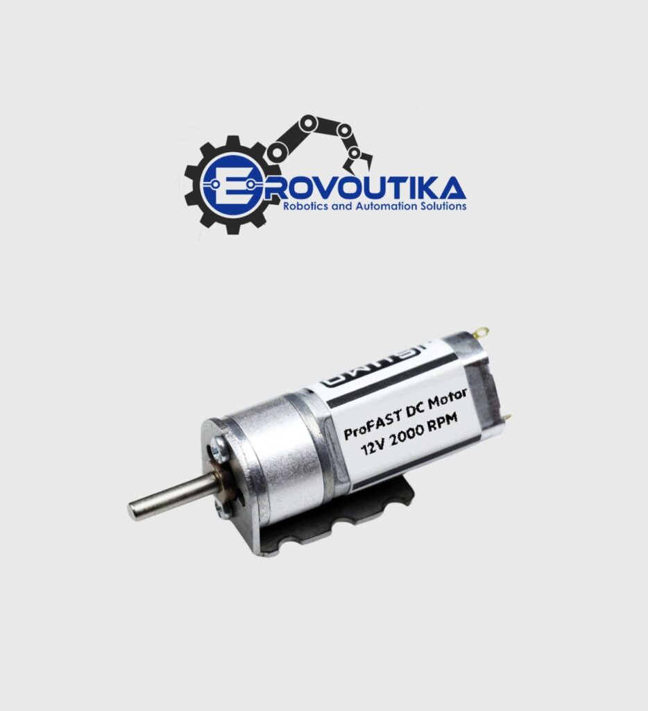 ProFast 12V 2000RPM Fast Gearmotor | Shop |Erovoutika