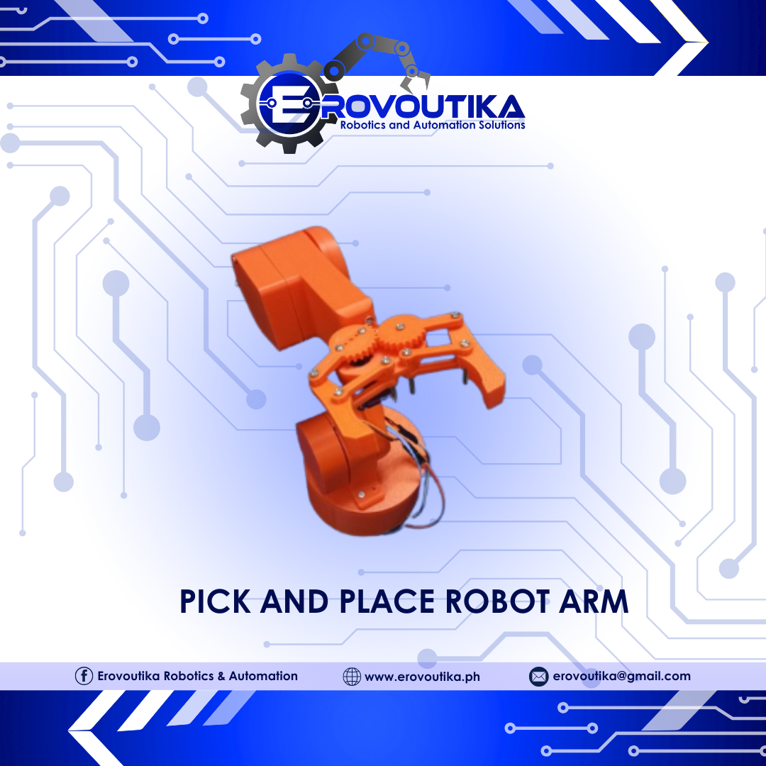 PICK AND PLACE ROBOT ARM | Shop |Erovoutika